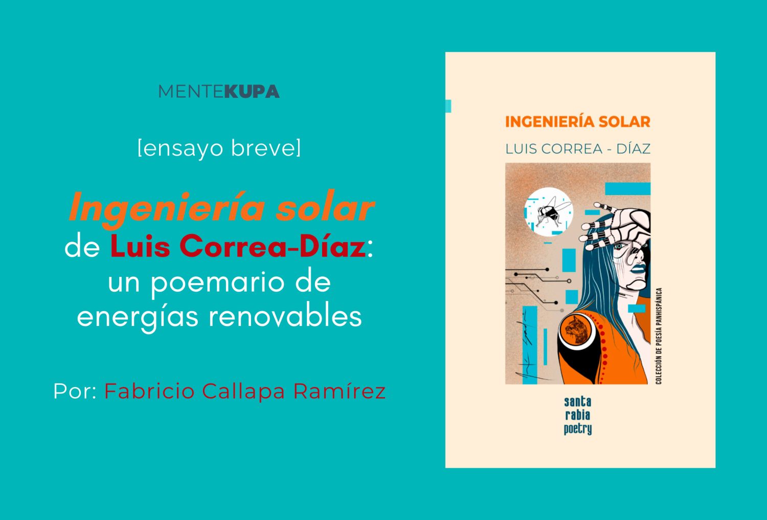 Ingeniería solar de Luis Correa-Díaz: un poemario de energías ...